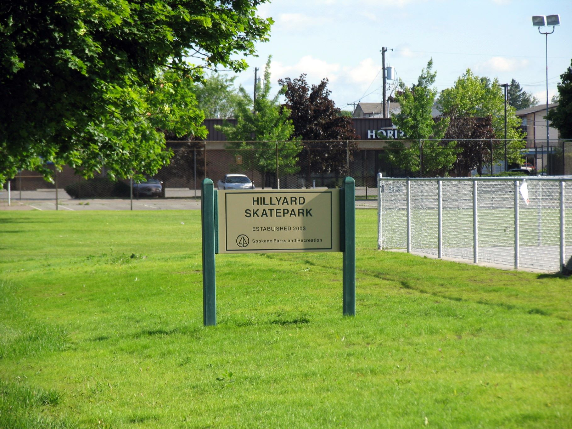Locations Hub - Hillyard Skate Park